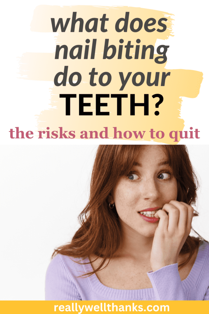 Nail Biting Effects on Teeth - the damage and how to stop - really well ...