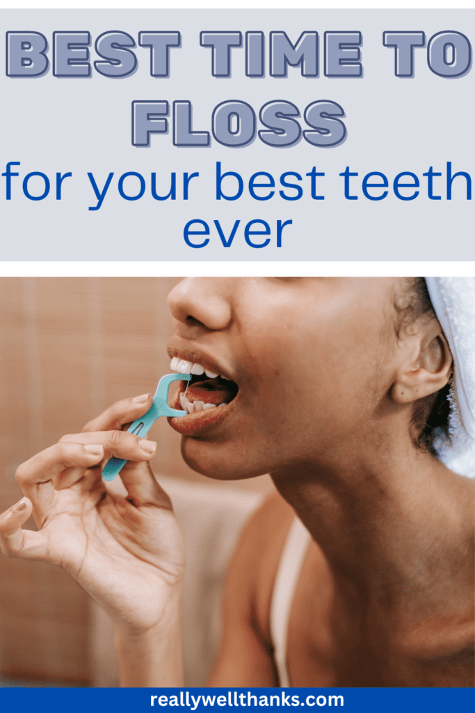 Best Time to Floss: Morning, Night, or Does it Matter? - really well ...