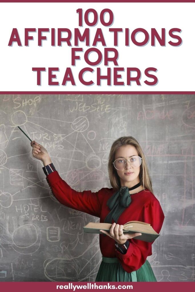 Affirmations for Teachers: Positive School Mindset - really well, thanks!